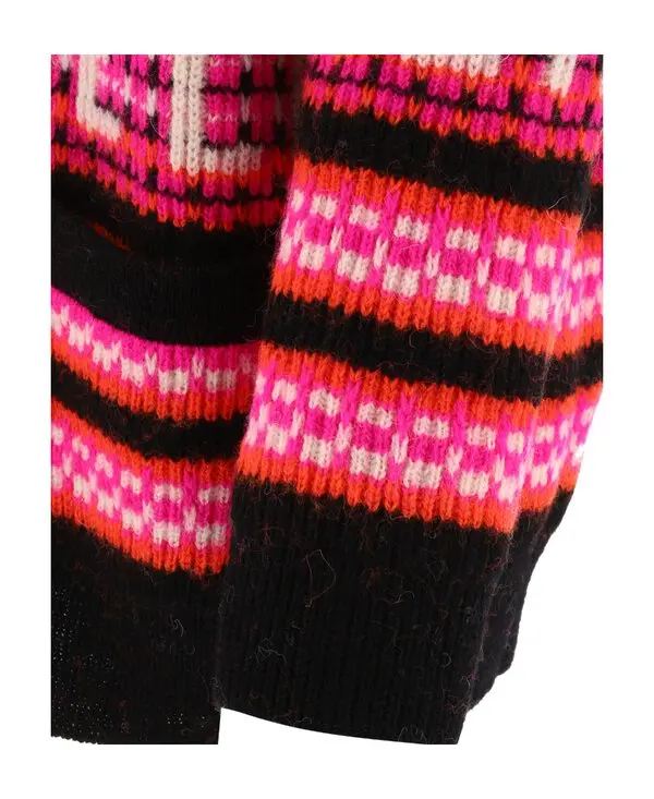 Celine Cardigan In Ski Jacquard Wool