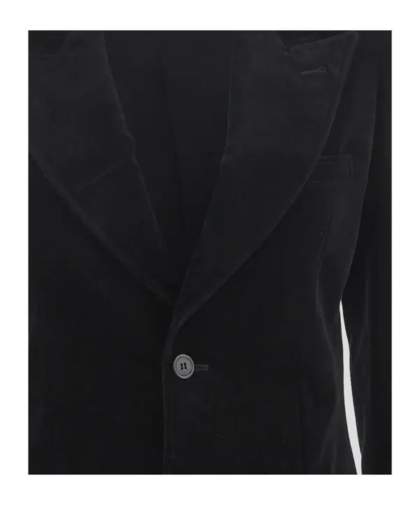 Saint Laurent Velvet Button-up Blazer