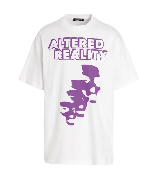 Raf Simons Logo Round Collar Short-sleeved T-shirt