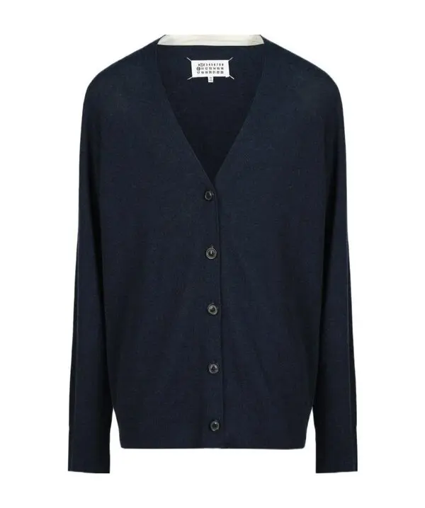 MAISON MARGIELA V-neck Long-sleeved Cardigan