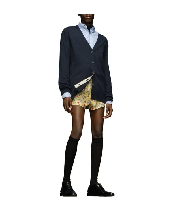 MAISON MARGIELA V-neck Long-sleeved Cardigan