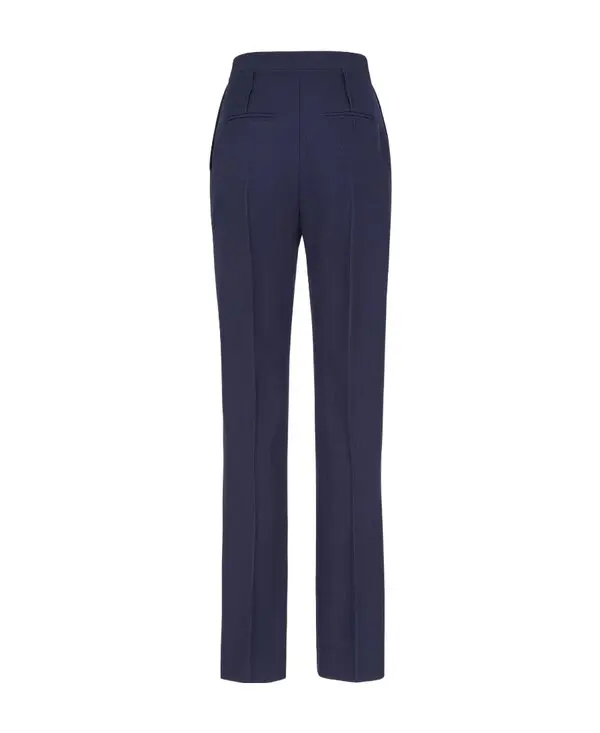 Fendi Pleated Slim Fit Trousers