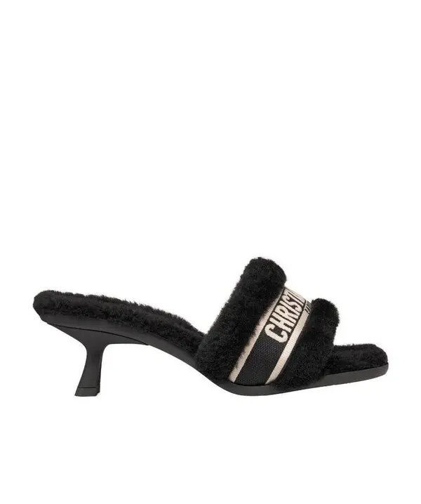 Dior Dway High Heel Slippers