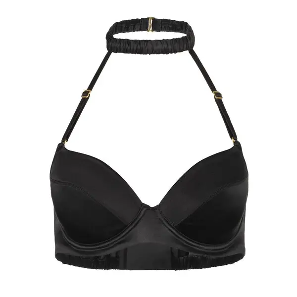 BLACK HEART LINGERIE Convertible Silk Push-up Bra