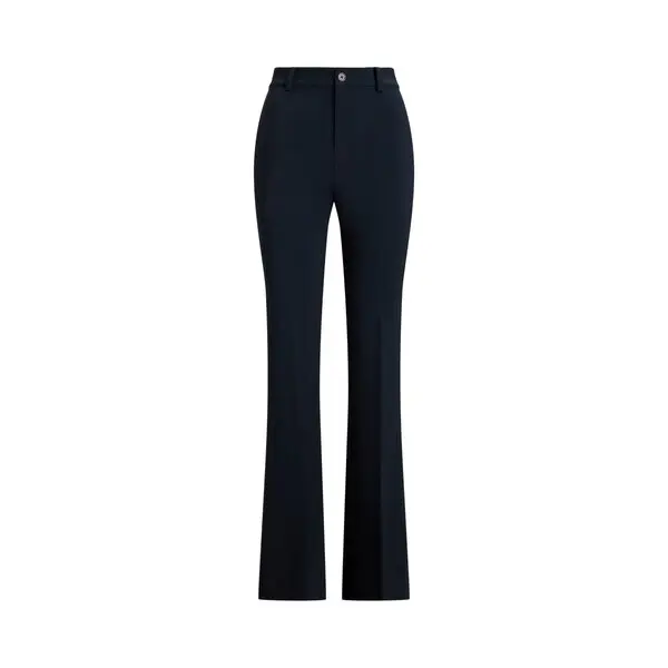 Ralph Lauren Stretch Crepe Straight-leg Trousers