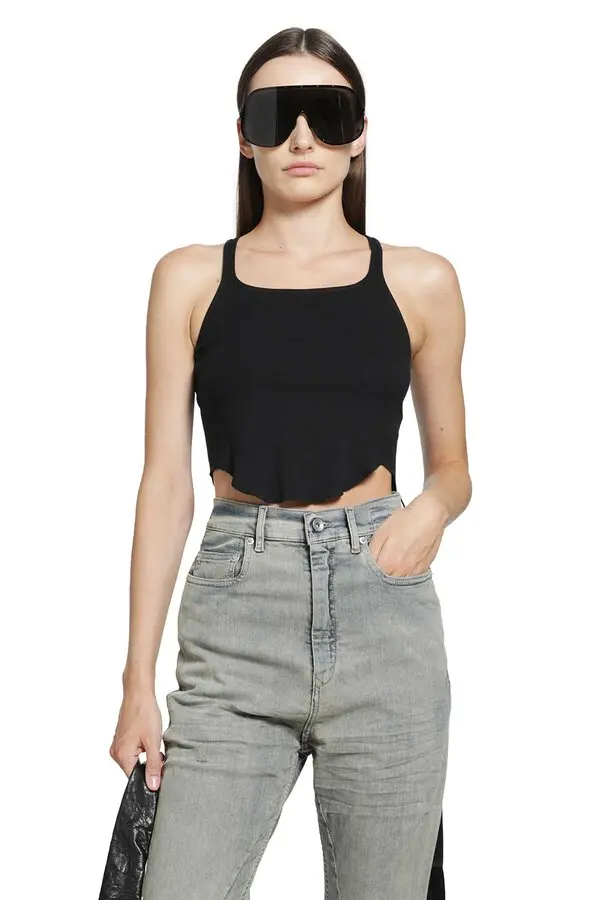 Rick Owens Tower Basic Tank Cropped