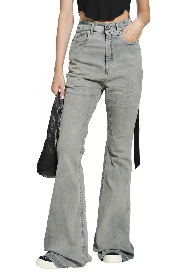 Rick Owens Tower Bolan Bootcut Jeans