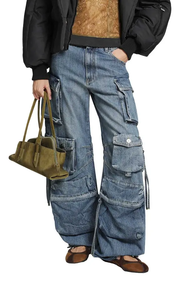 Attico Fern Cargo Jeans