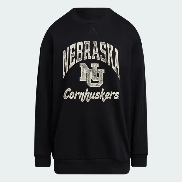 Adidas Nebraska Cornhuskers Crewneck Sweatshirt
