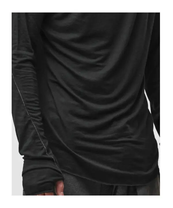 THOM KROM Long-sleeve Mock Neck Knit Top