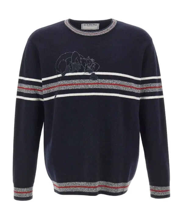Iceberg Striped Sylvester Knitted Sweater