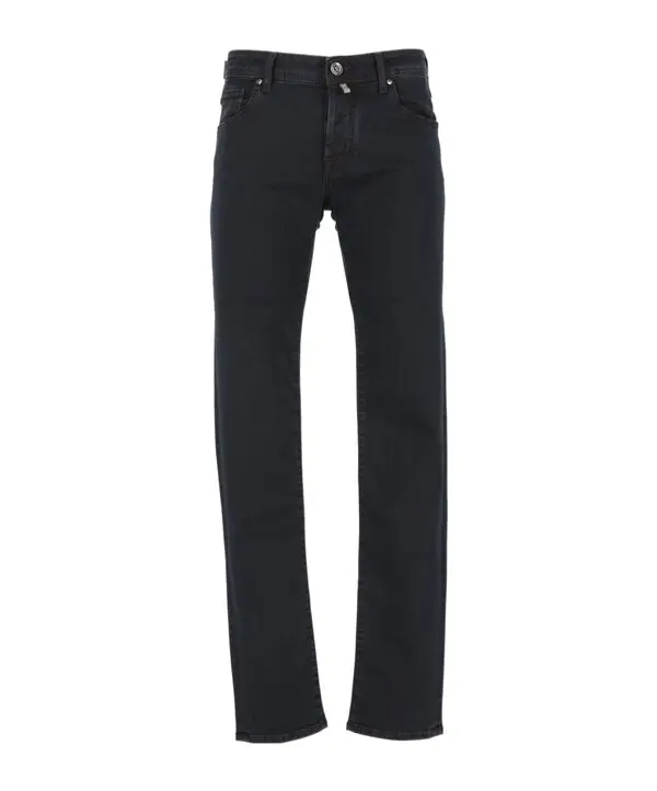 Jacob Cohen Embroidered-logo Jeans
