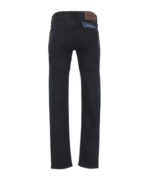 Jacob Cohen Embroidered-logo Jeans