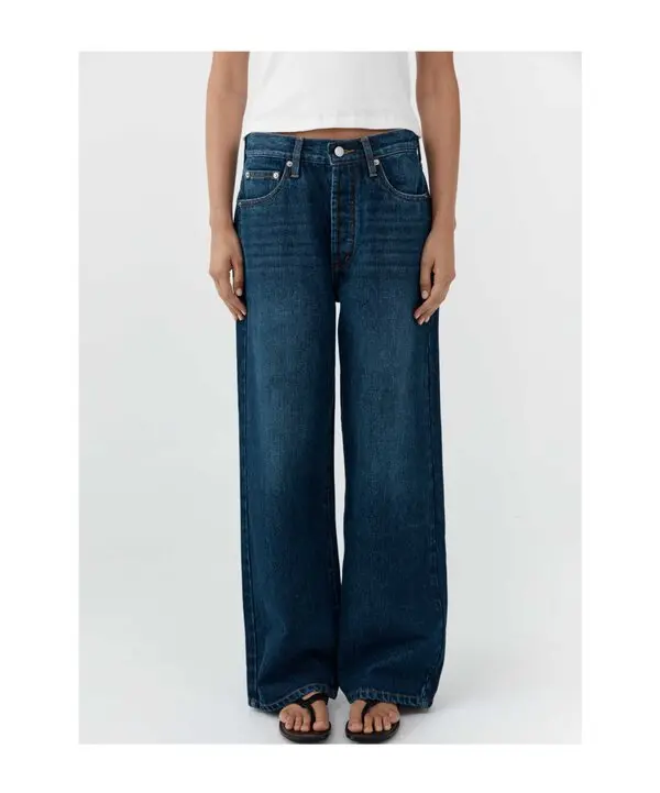 ST. AGNI Belt Loop Jeans