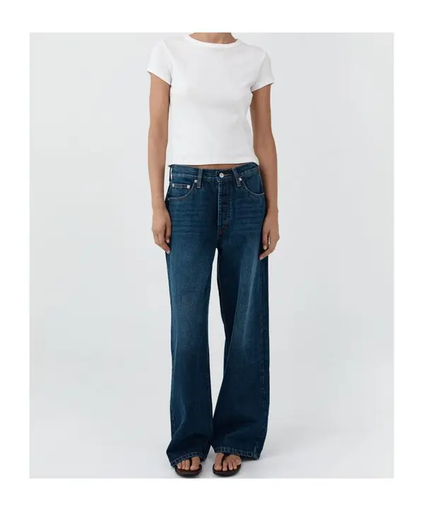 ST. AGNI Belt Loop Jeans