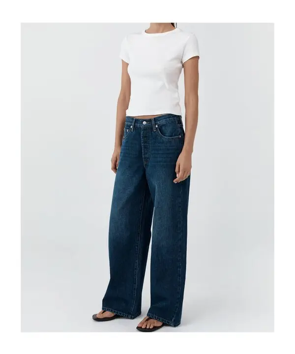 ST. AGNI Belt Loop Jeans