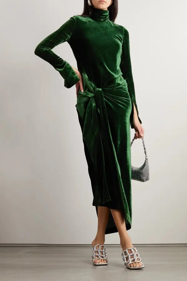 PETAR PETROV Velvet Dress