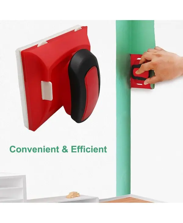 XDOVET Edger Trimmer Wall Ceiling Corner Pad Applicator Tool - Red