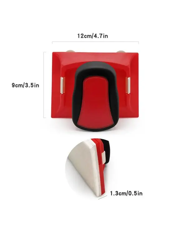 XDOVET Edger Trimmer Wall Ceiling Corner Pad Applicator Tool - Red