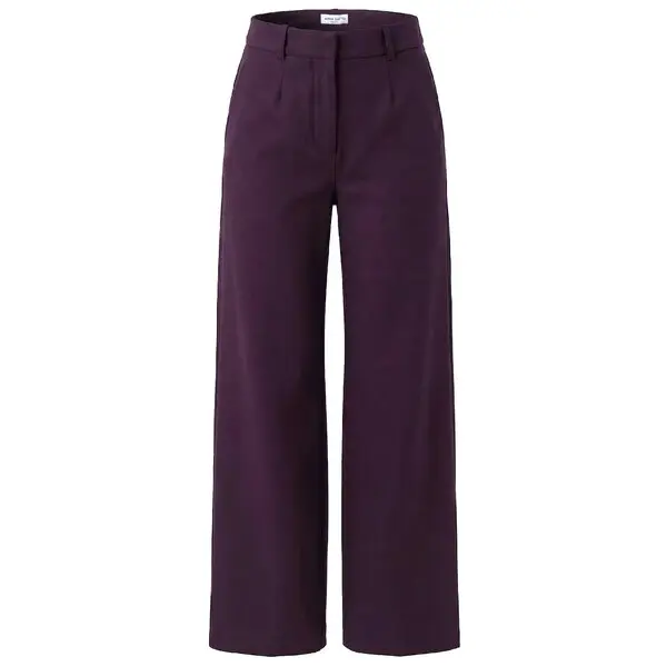 ANNA GATTO Wide Leg Cotton Trousers