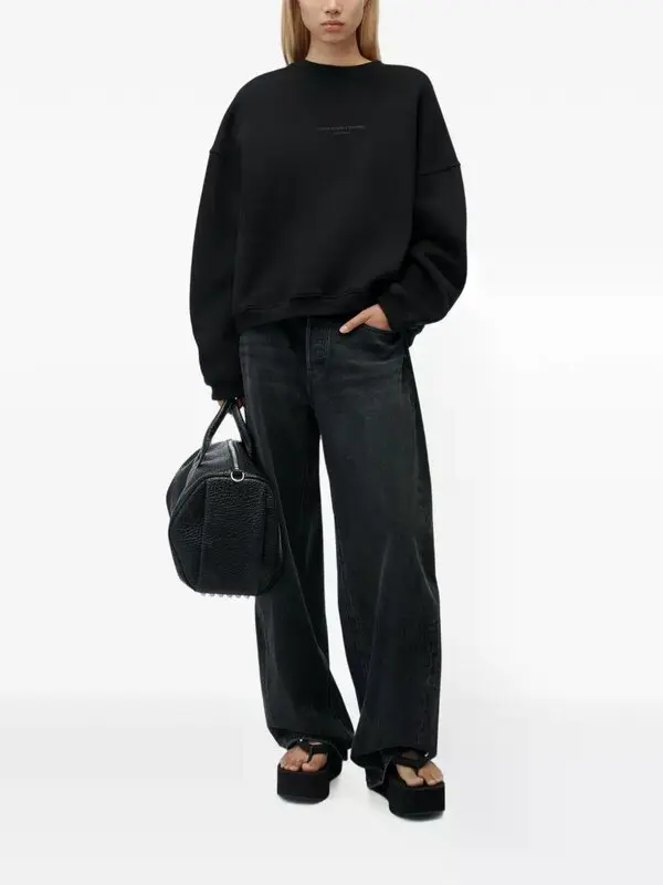 Alexander Wang Oversized Crewneck Sweatshirt