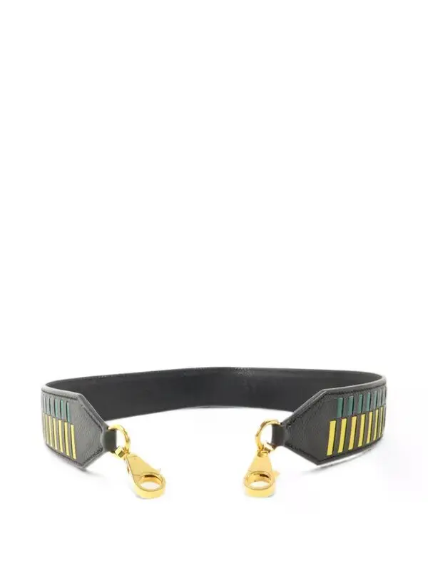 Hermès Tressage Bag Strap - Black