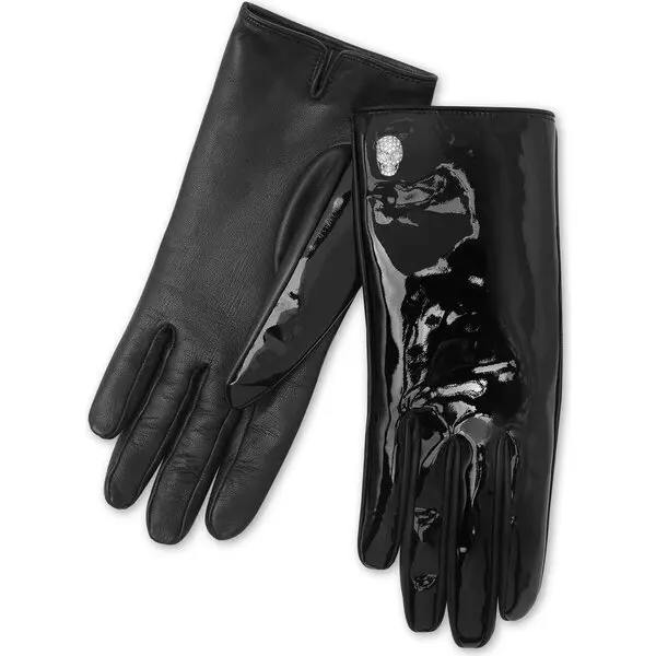 Philipp Plein Mid-gloves Skull - Black