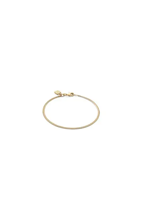 UNODE50 Plated Metal Bracelet With Charm