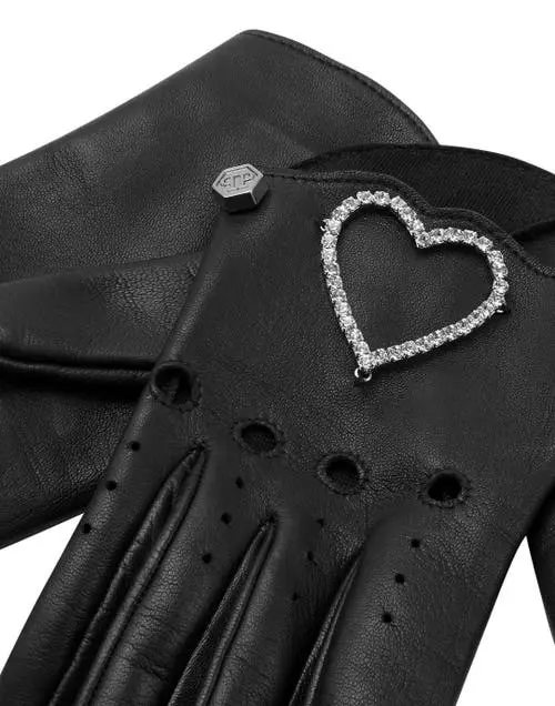 Philipp Plein Mid-gloves Heart