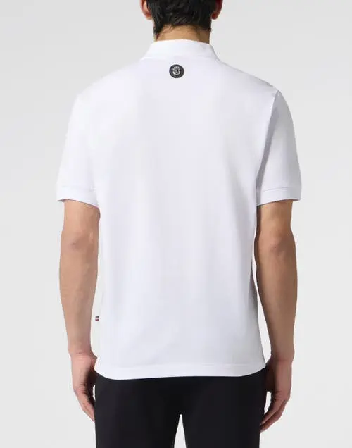 BILLIONAIRE Polo T-shirt Baroque - Offwhite