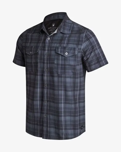 SPYDER Seaside Collared Shirt - Black