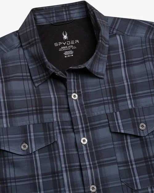 SPYDER Seaside Collared Shirt - Black