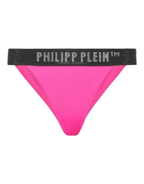 Philipp Plein Swimwear Bottom Slip Elastic - Fuxia