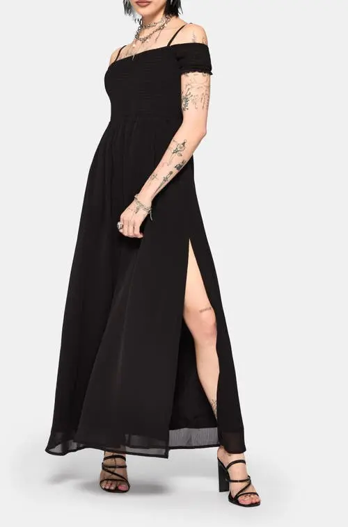 DISTURBIA Mircalla Bardot Maxi Dress