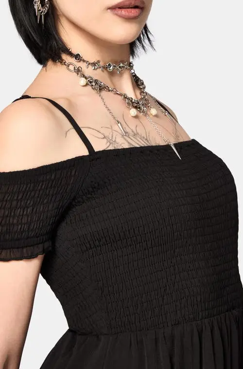 DISTURBIA Mircalla Bardot Maxi Dress
