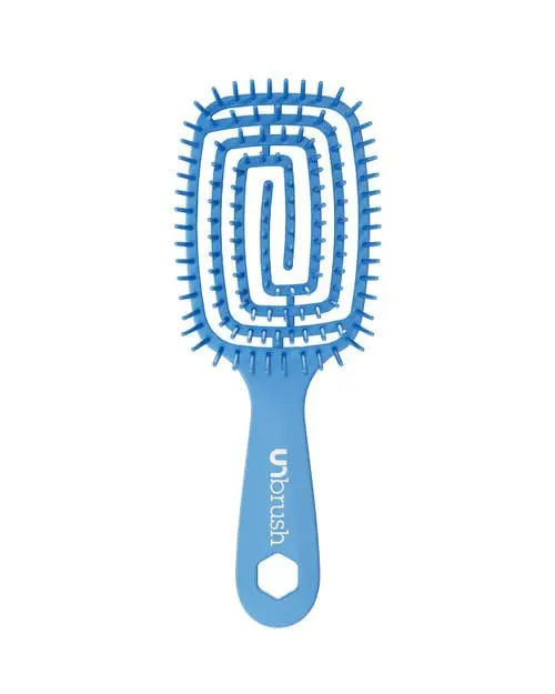 UNBRUSH Flex Detangling Brush - Blue