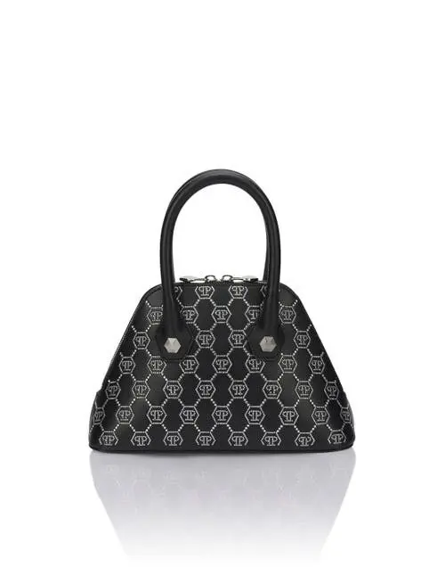 Philipp Plein Majestic Handbag Monogram Small