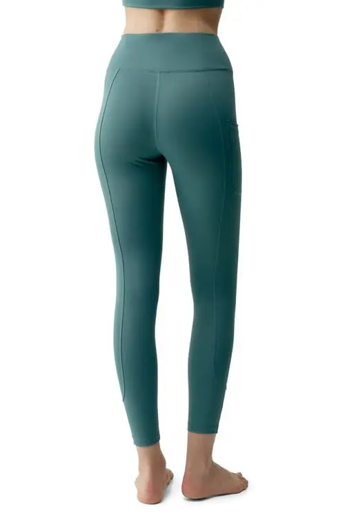 BORN LIVING YOGA Ariadna Performance Full-length Sports Legging - Cucumber