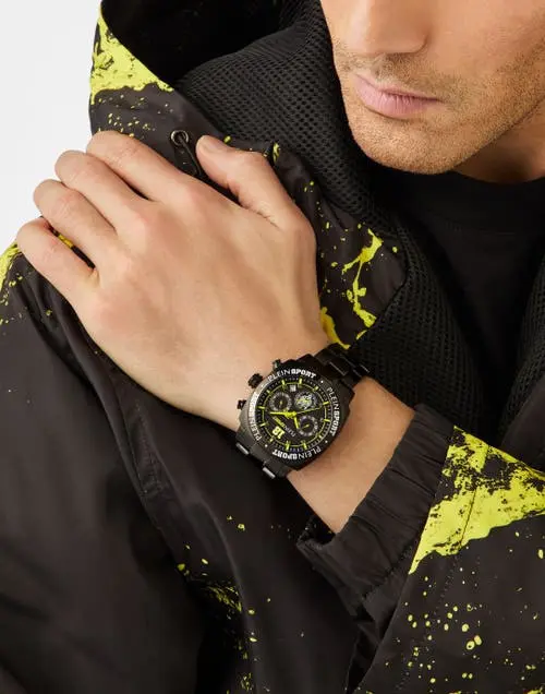 PLEIN SPORT Wildcat Chronograph Stainless Steel Watch