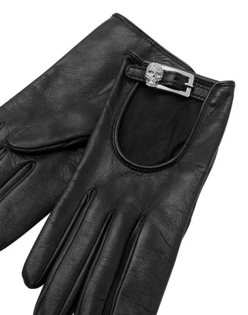 Philipp Plein Mid-gloves Skull