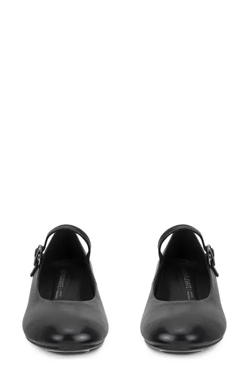 Ecco Elevate Leather Wedge Mary Jane