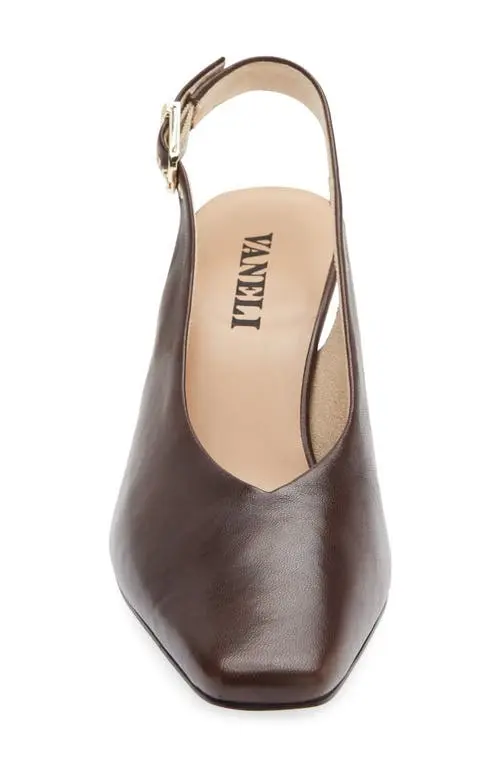 Vaneli Faylyn Slingback Pumps - Brown