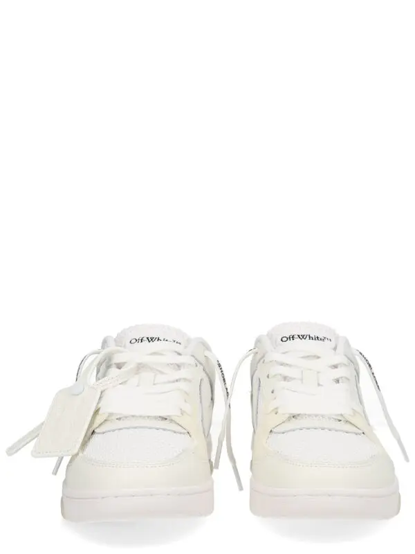 Off-White Low-top Lace-up Sneakers - White