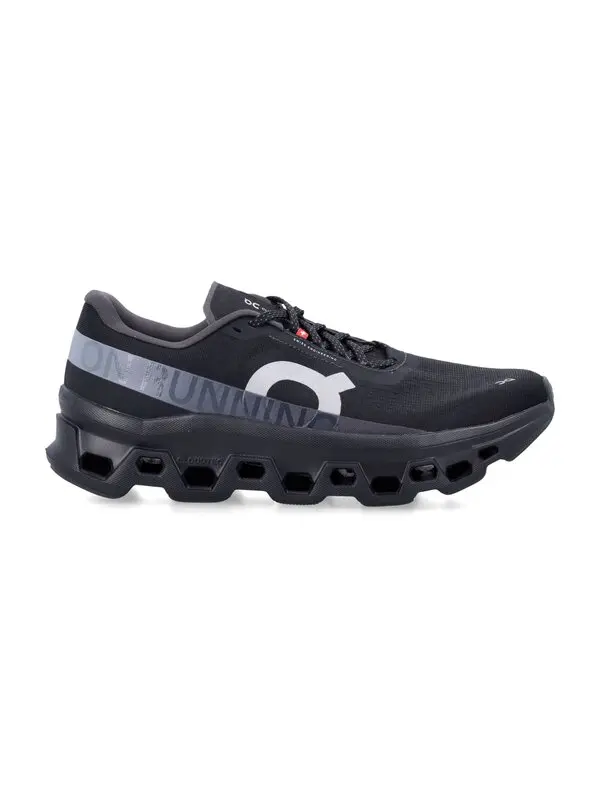 On Cloud-style Athletic Sneakers - Nero