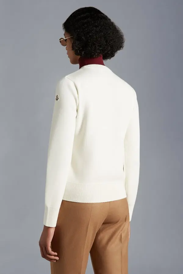 Moncler Padded Wool Cardigan