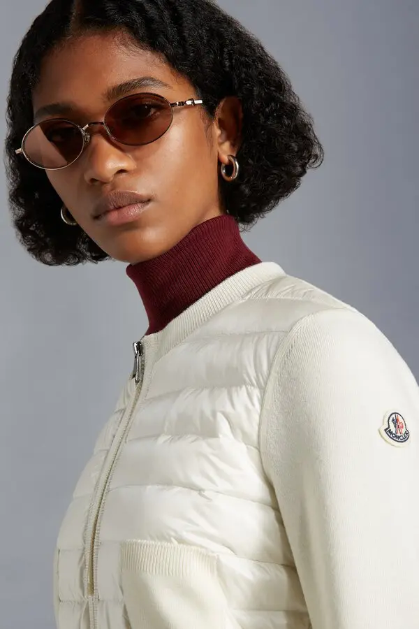Moncler Padded Wool Cardigan