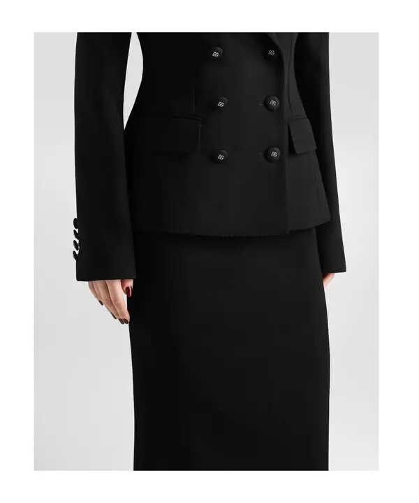 Dolce & Gabbana High Waist Midi Skirt