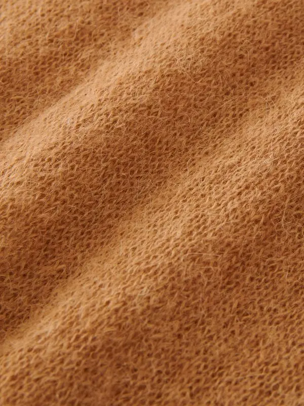 Studio Nicholson Long Sleeve Ribbed Knit Pullover