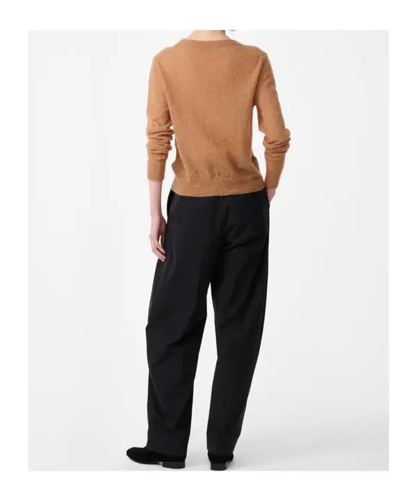Studio Nicholson Long Sleeve Ribbed Knit Pullover