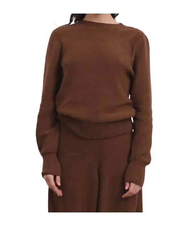 BASERANGE Long-sleeved Crewneck Sweater
